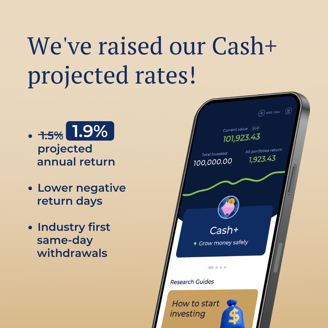 Cash+ Projected Rates Raised To 1.9% p.a. | Syfe